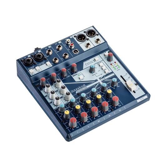 Notepad-8FX | Small-format analog mixing console with USB I Notepad-8FX | Small-format analog mixing console with USB I